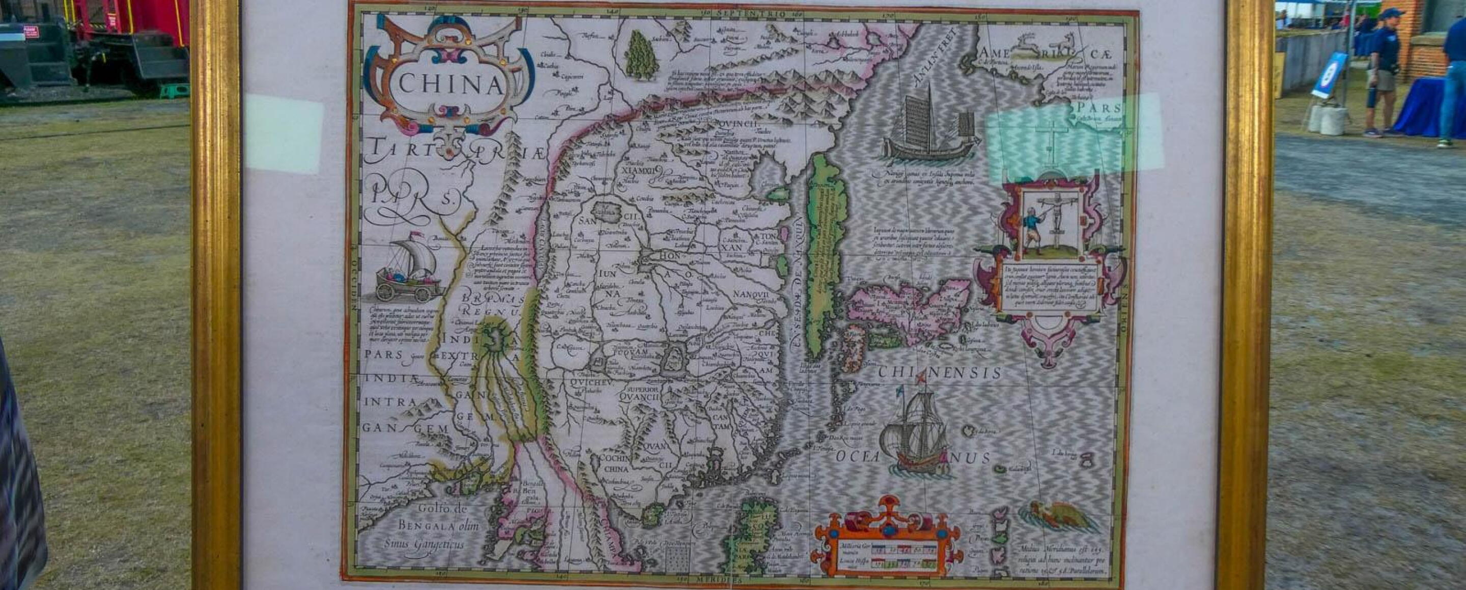 Appraisal: 1628 Mercator Hondius Map of China