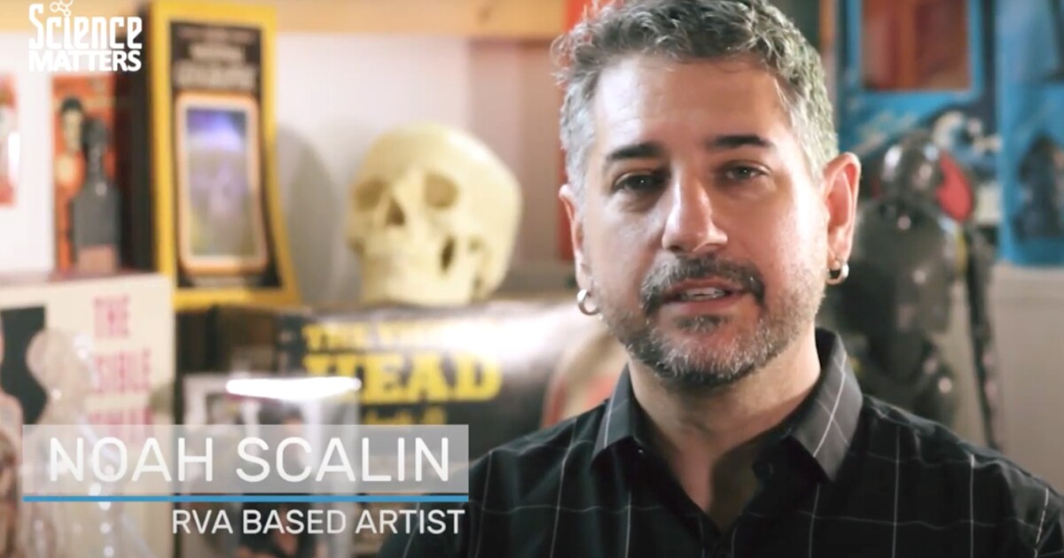 Science Matters Because: Artist Noah Scalin | VPM