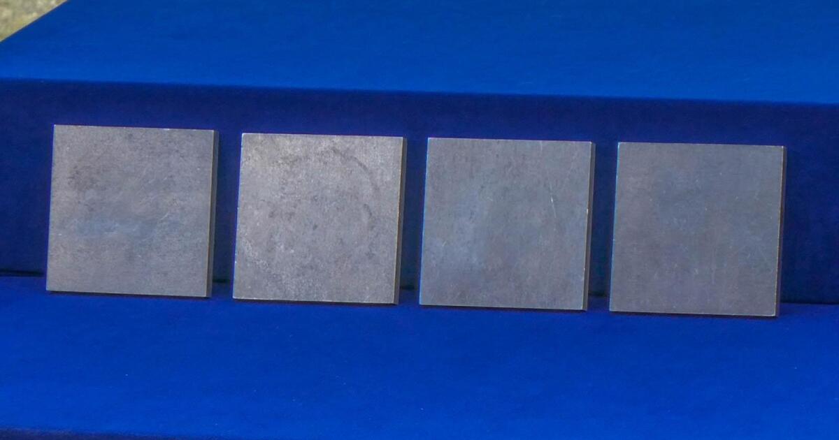 Appraisal: 1977 Carl Andre 4 "Aluminum Square" Sculpture