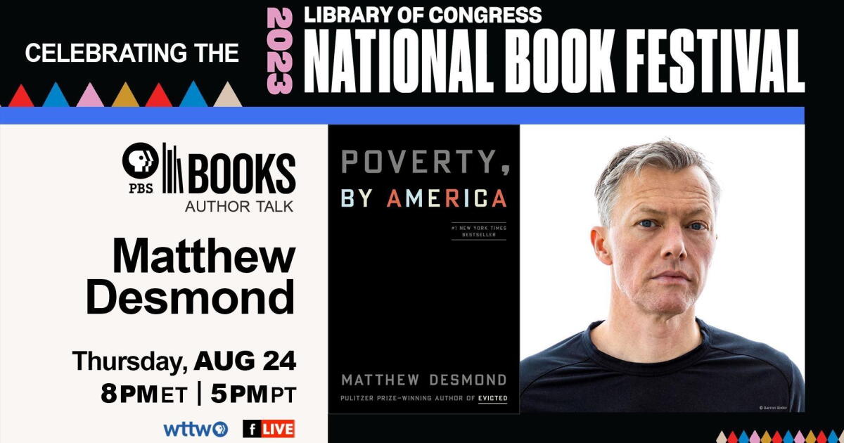 Author Talk: Matthew Desmond