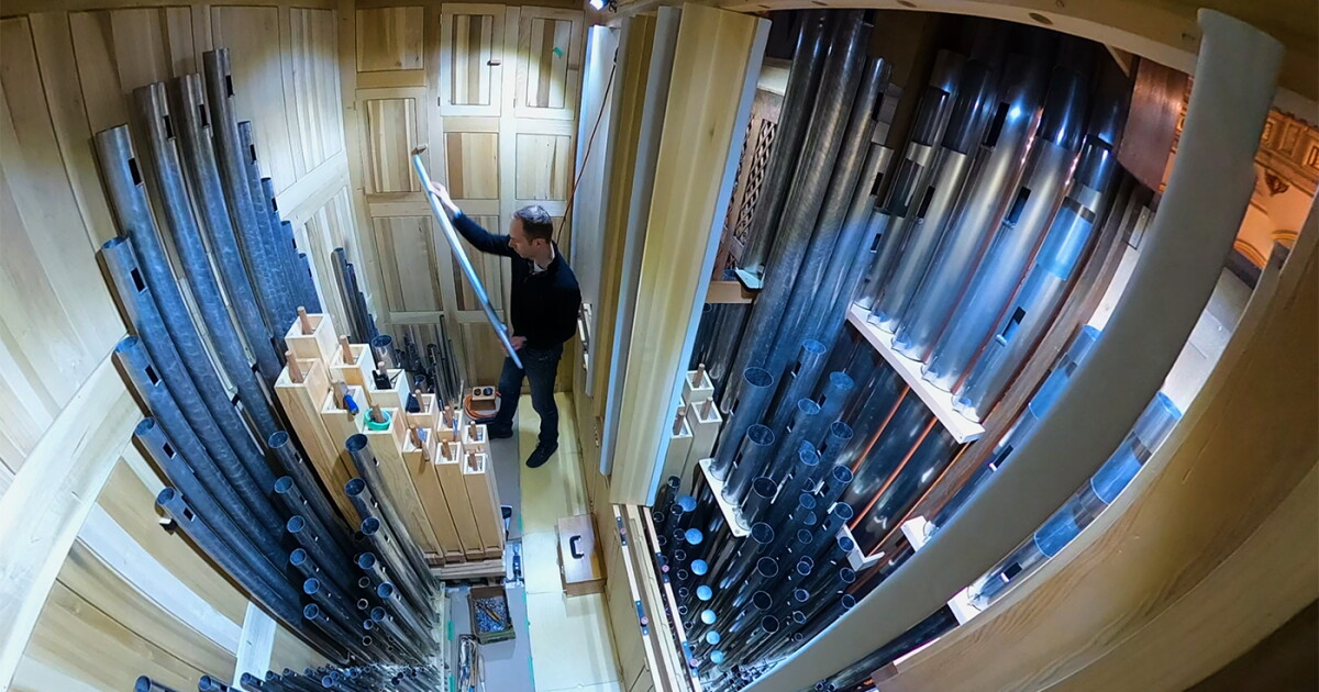Voicing a pipe organ is the ultimate convergence of science and art | VPM