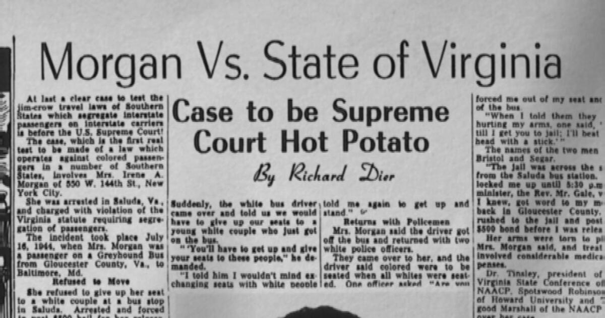 Before Rosa Parks, There Was Irene Morgan