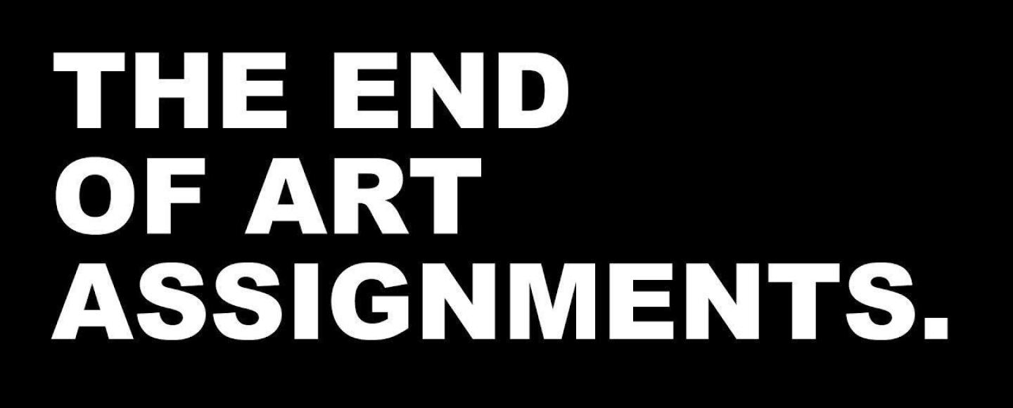 The End of Art Assignments | VPM