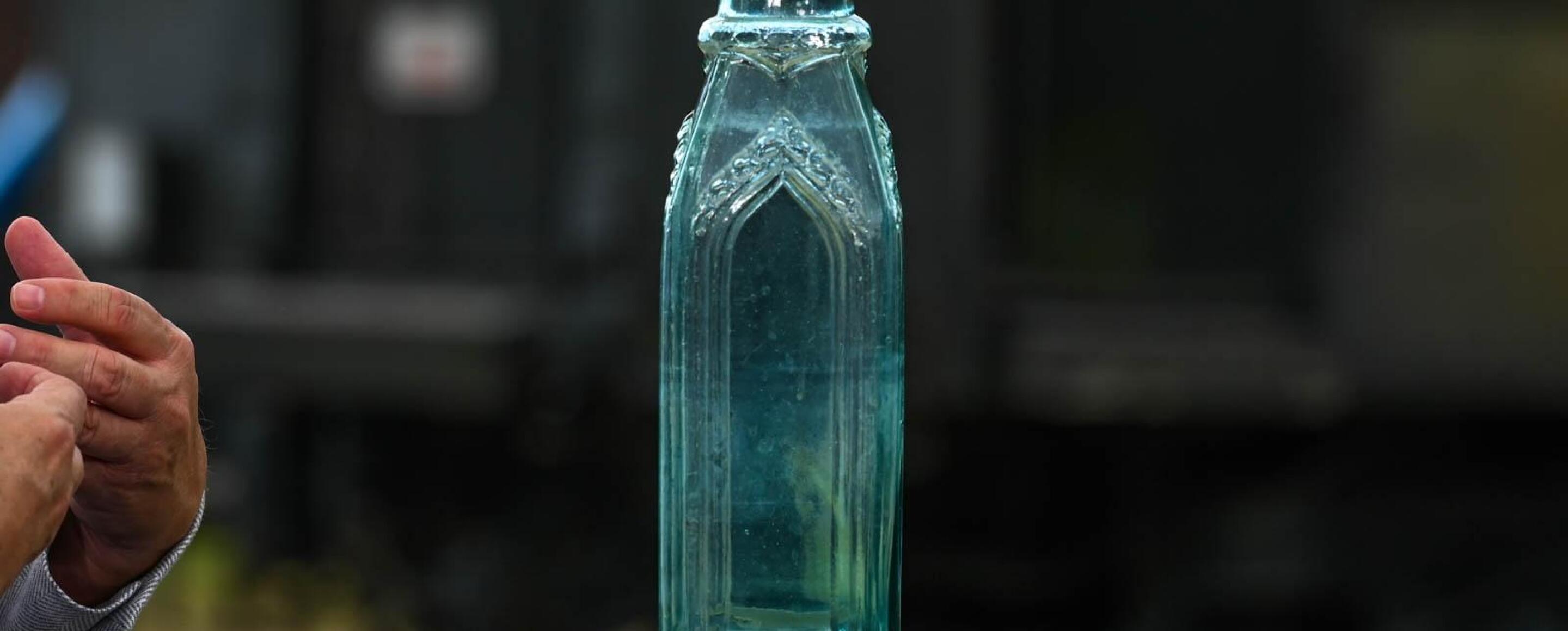 Appraisal: Cathedral Pattern Molded Jar, ca. 1850