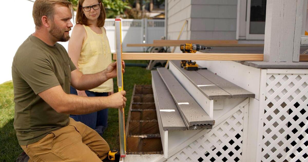 E1 | 2-Prong Outlet, Deck Stair Railing | Ask This Old House