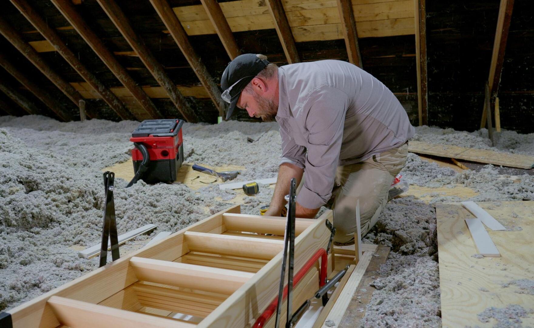 E13 | Split Water Heater, Attic Ladder | Ask This Old House