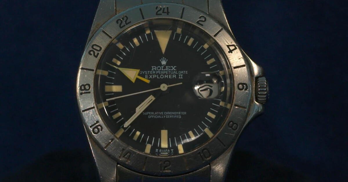 Appraisal: 1972 Rolex Explorer II Watch with Original Dial