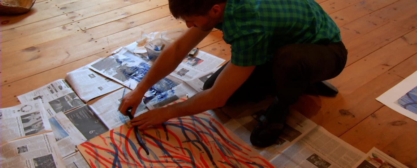 James Prosek: Painting with Eels