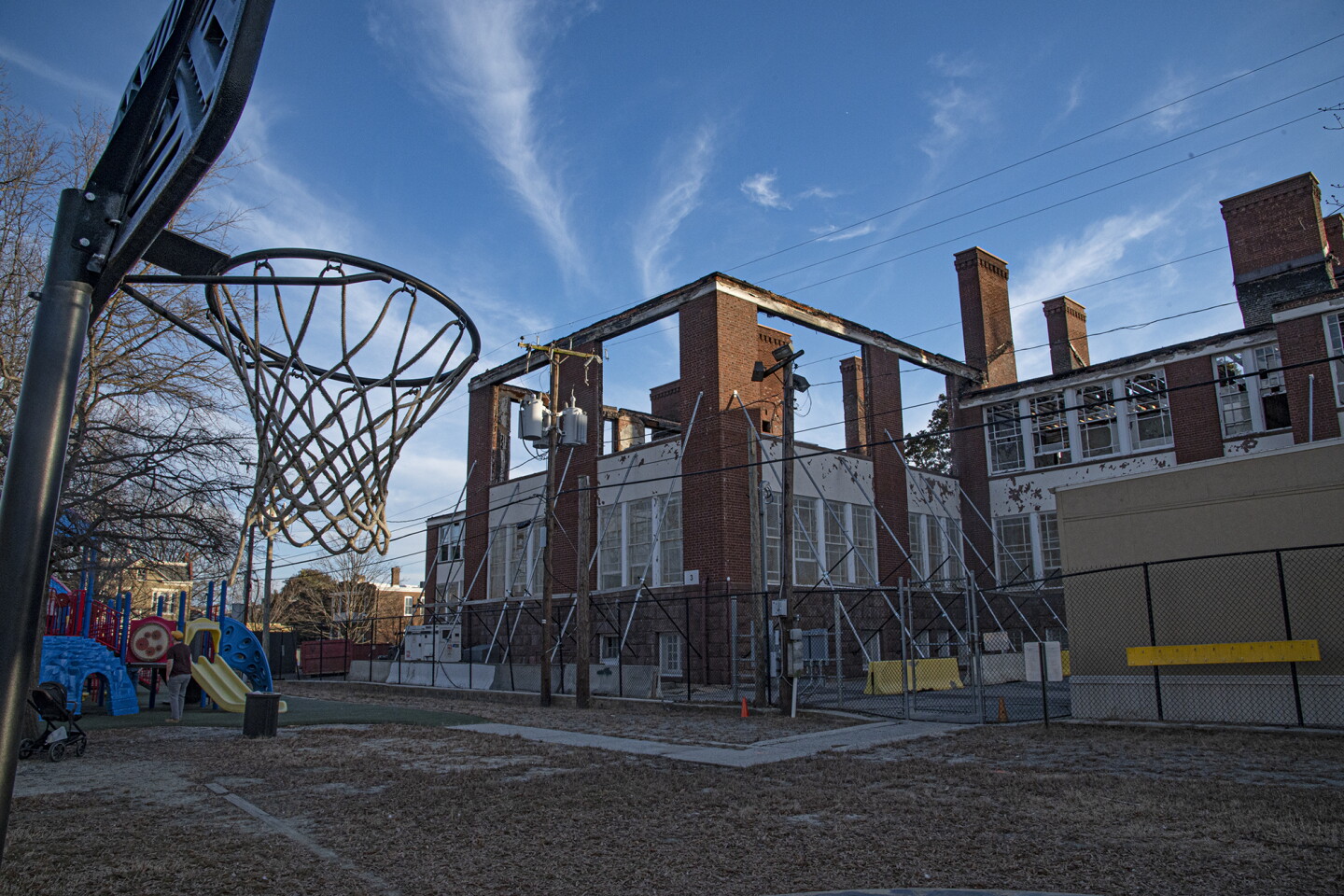 Fox Elementary community gathers one year after fire