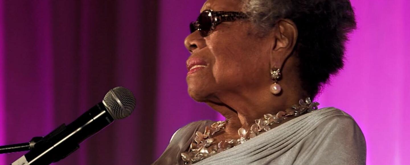 Hear how Maya Angelou met Tupac Shakur for the first time