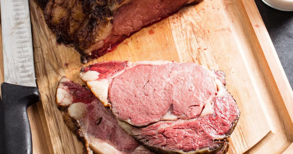 Prime Rib and Popovers