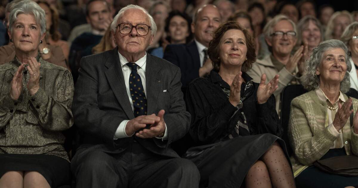 In 'One Life' Anthony Hopkins plays real-life character Nicholas Winton