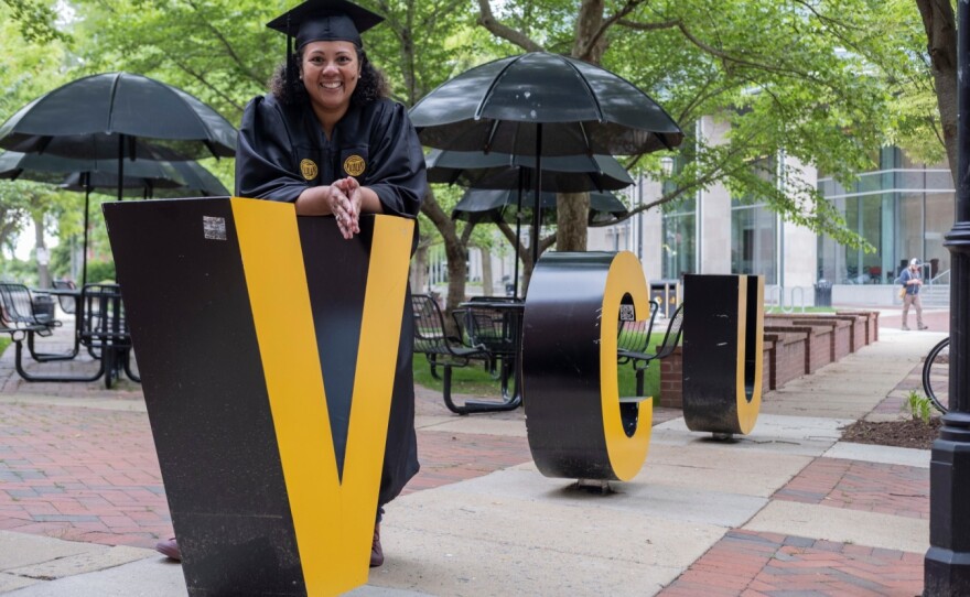 VCU Graduate Celebrates Commencement Online After 30 Year College ...