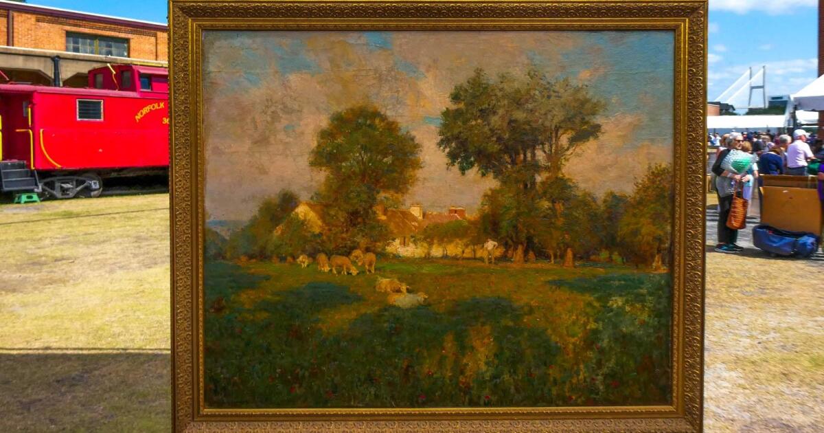Appraisal: Alexis Jean Fournier Landscape Oil Painting, ca. 1910