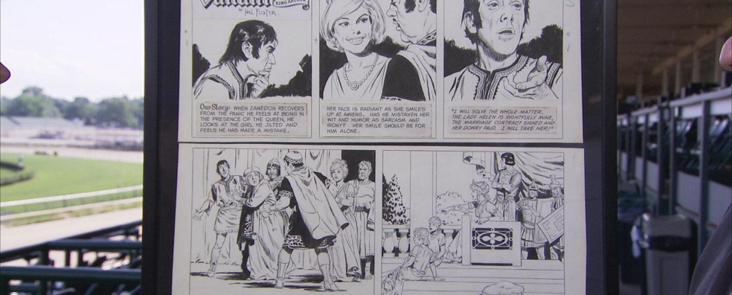 Appraisal: 1971 John Cullen Murphy "Prince Valiant" Art